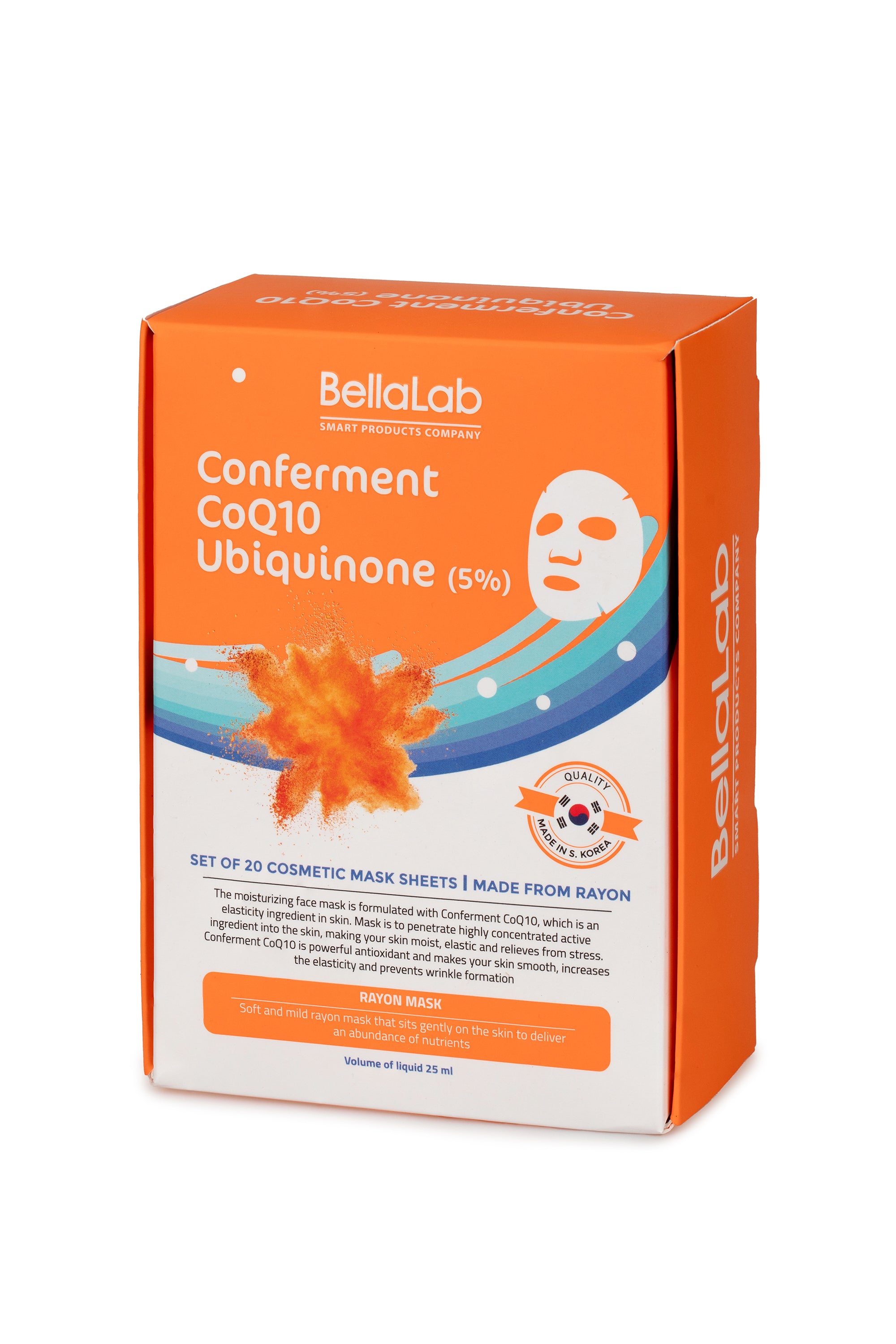 Koensüüm Q10 (Ubikinoon) näomaskid (5%) – Bellalab EE