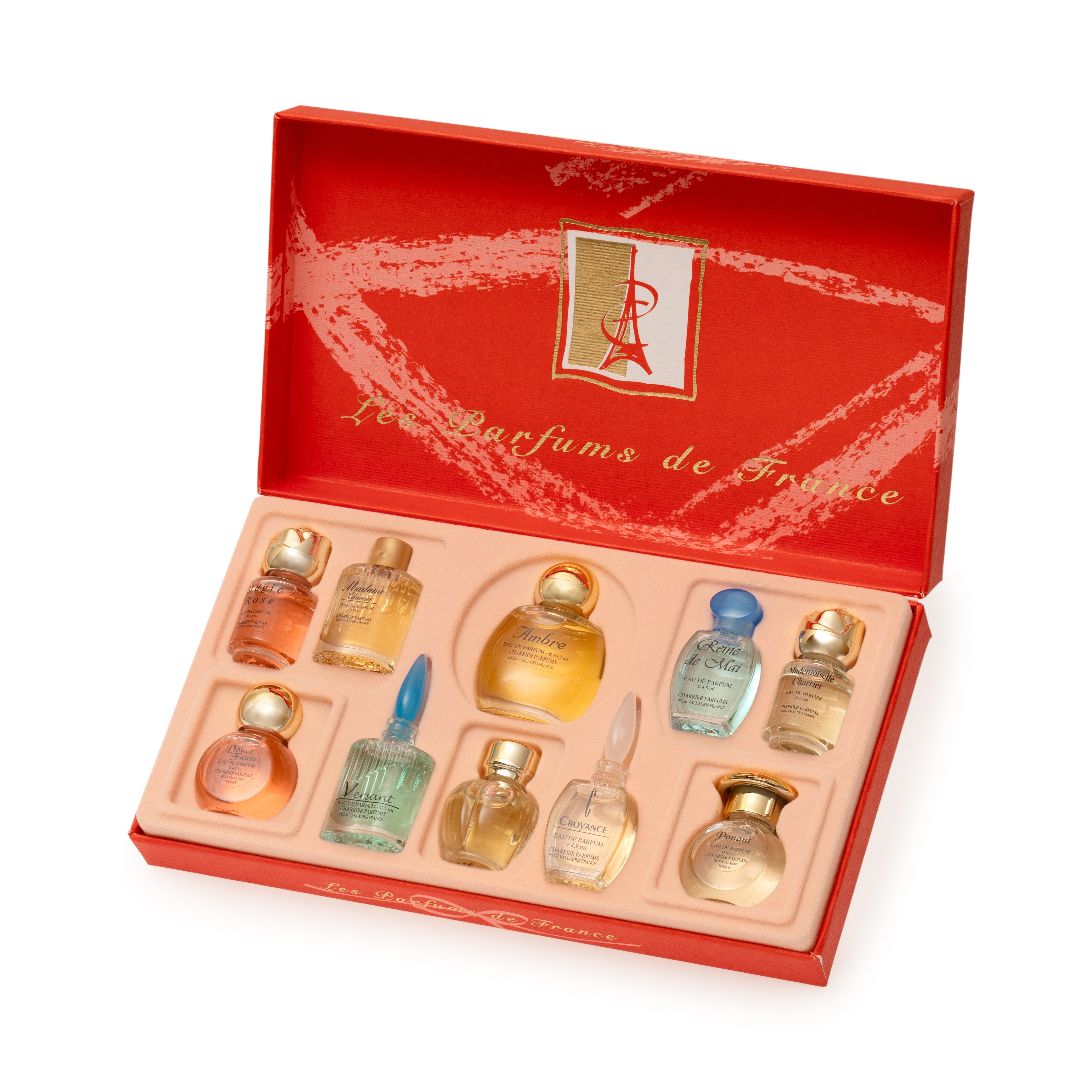 Les Parfums De France parfüümikomplekt – 10 tk – Bellalab EE